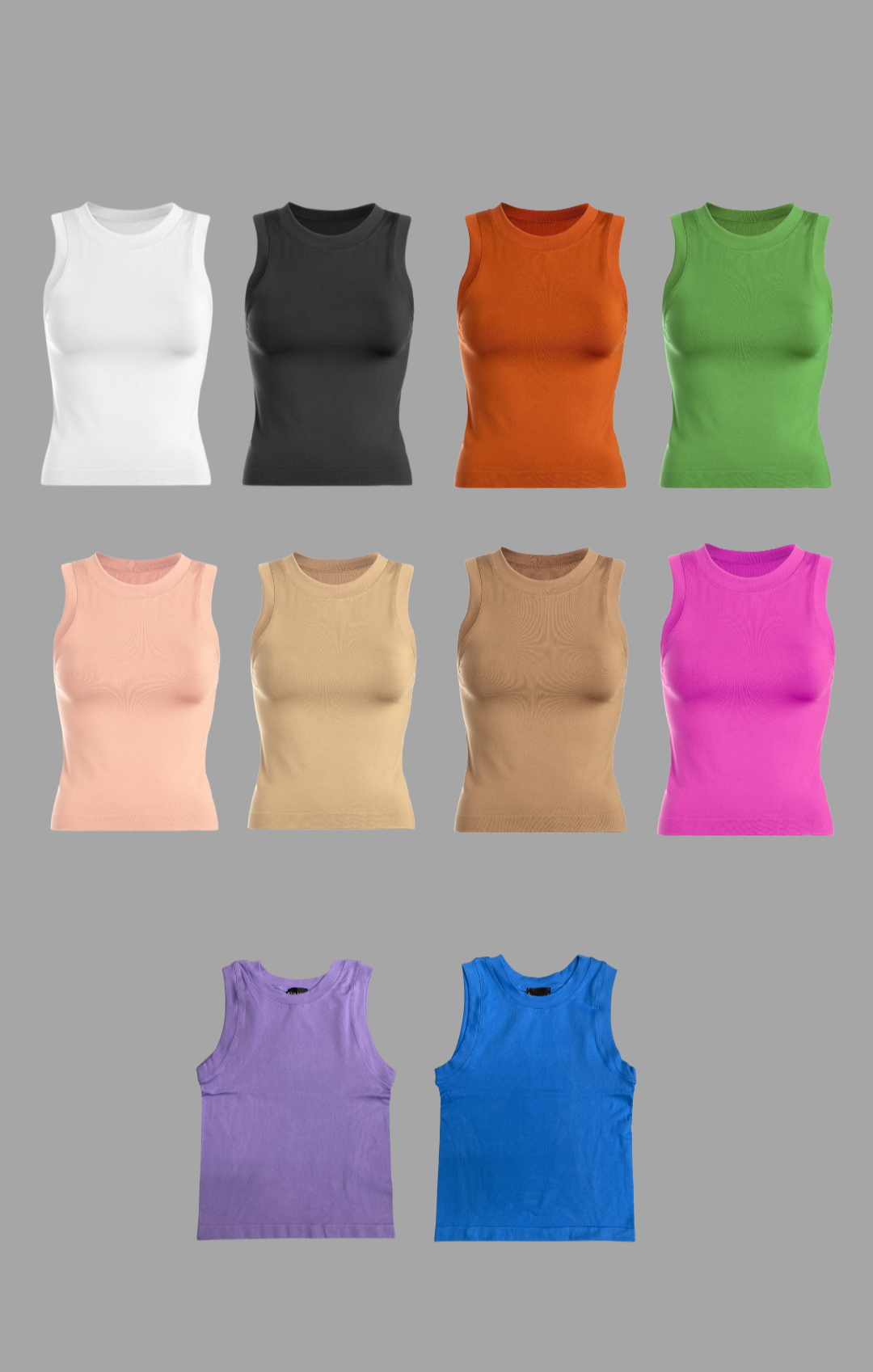 Basic Top No Sleeves – Moda Gallery